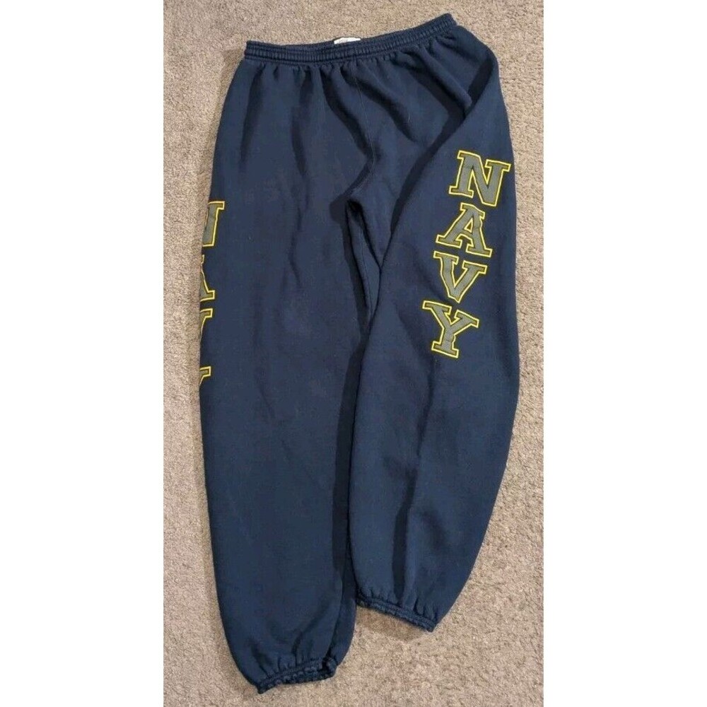 Vintage Soffe Us Navy Naval Academy Usa Sweatpants Me… - Gem